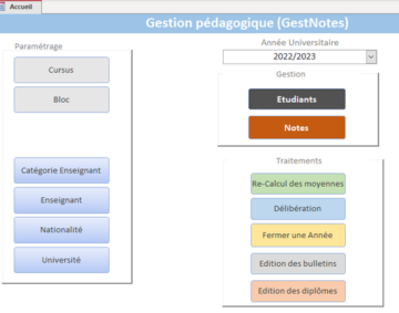L'alternative au gestion de bulletins scolaires - Application Access